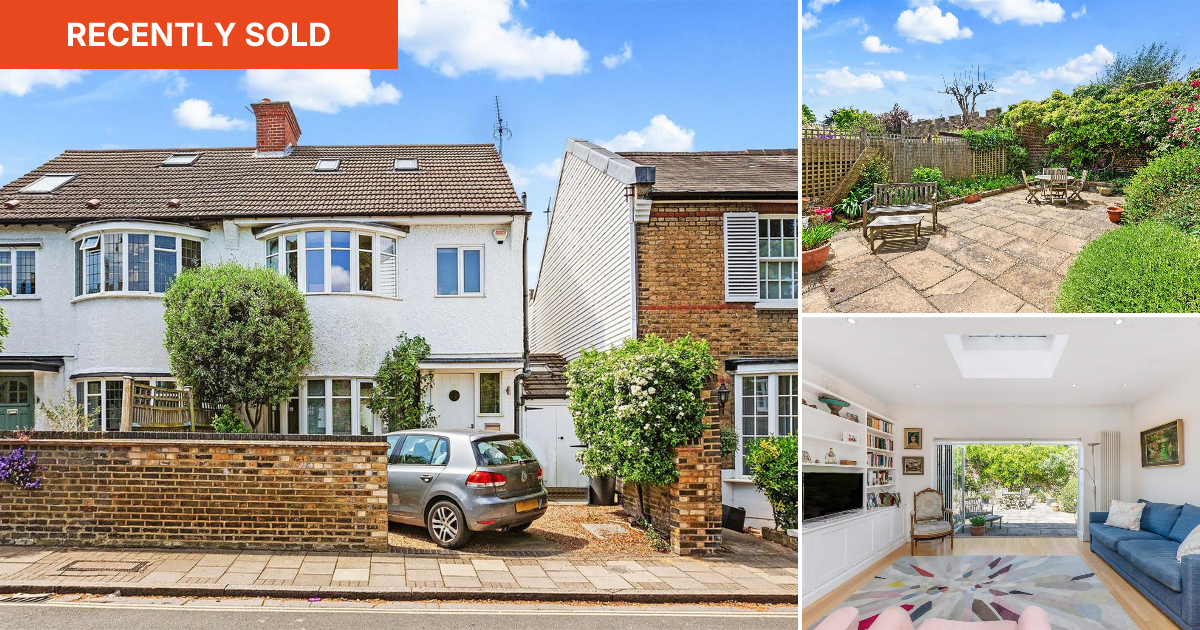 3 bed semi-detached house for sale in Derby Road, East Sheen, SW14 ...